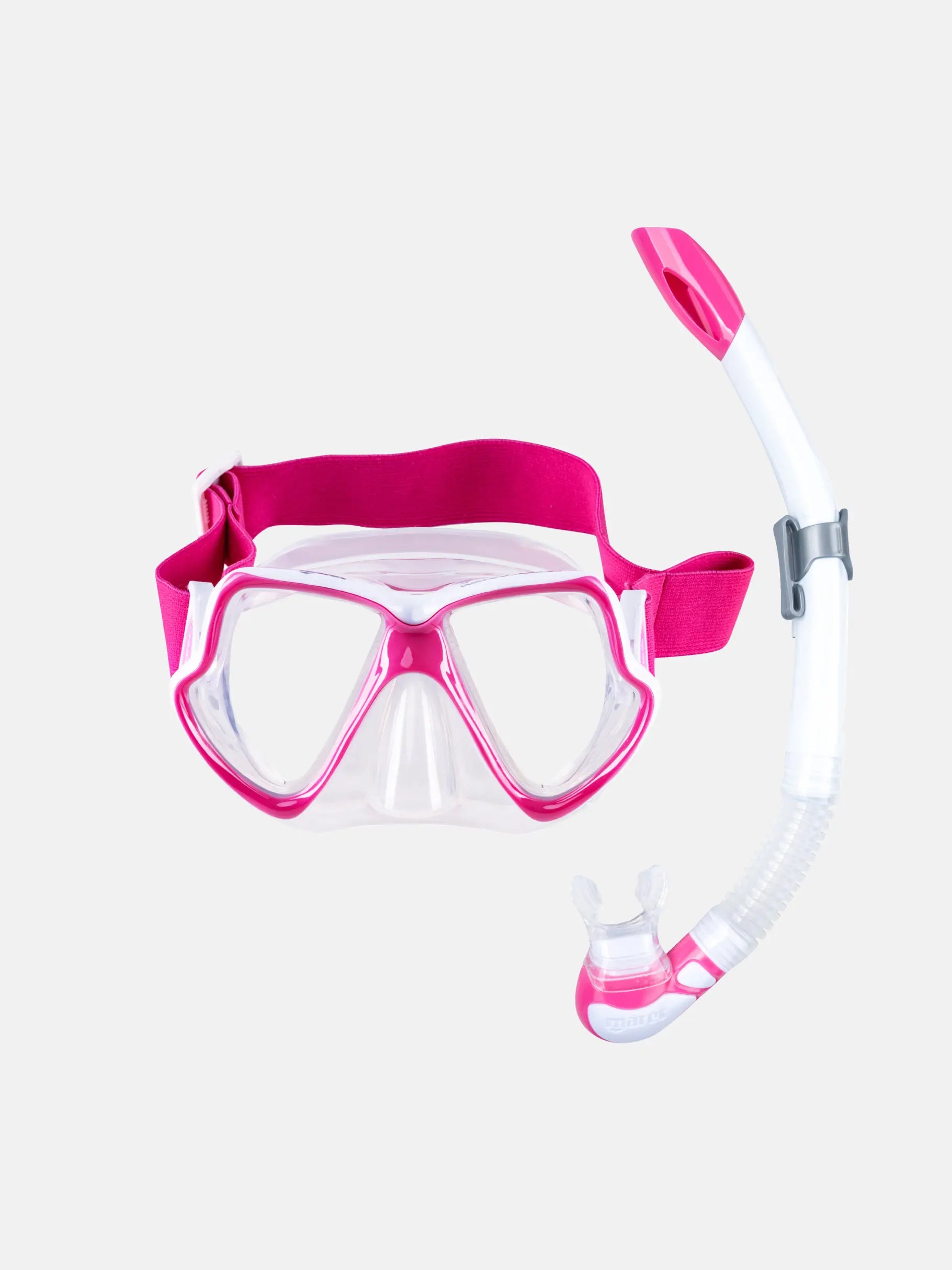 Combo WAHOO NEON Snorkeling Set, Bright Comfortable Mask and Easy-Brea ...