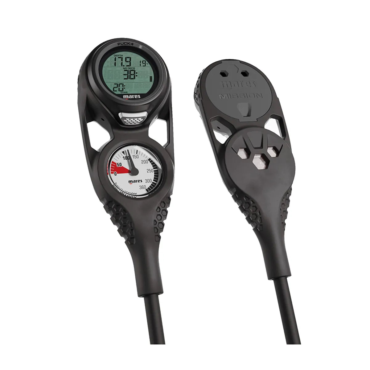Mares Dive Console PUCK 4 Mission 2 – Compact Dive Computer and Gauge ...