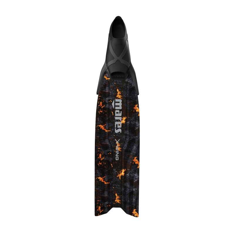 Fins X-WING PRO LAVA by Mares – High-Performance Freediving Fins ...